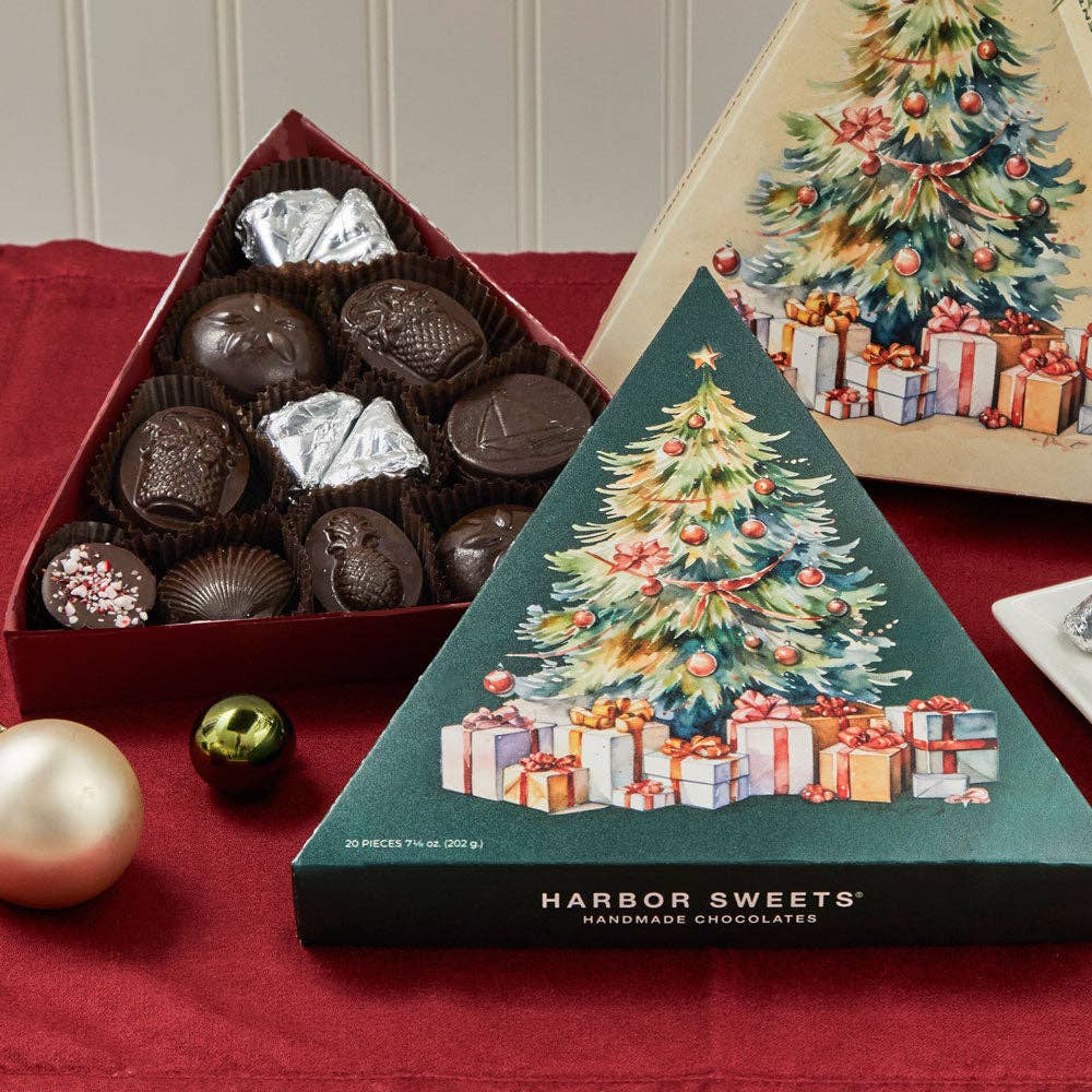 Harbor Sweets Chocolates - Dark Chocolate Tree Assortment - 20 pc ...