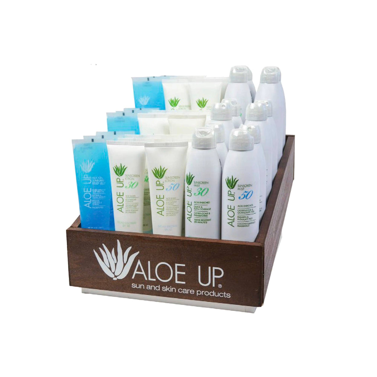 Aloe Up Sun & Skincare - White Collection - Prepack CT100 – Conroy ...