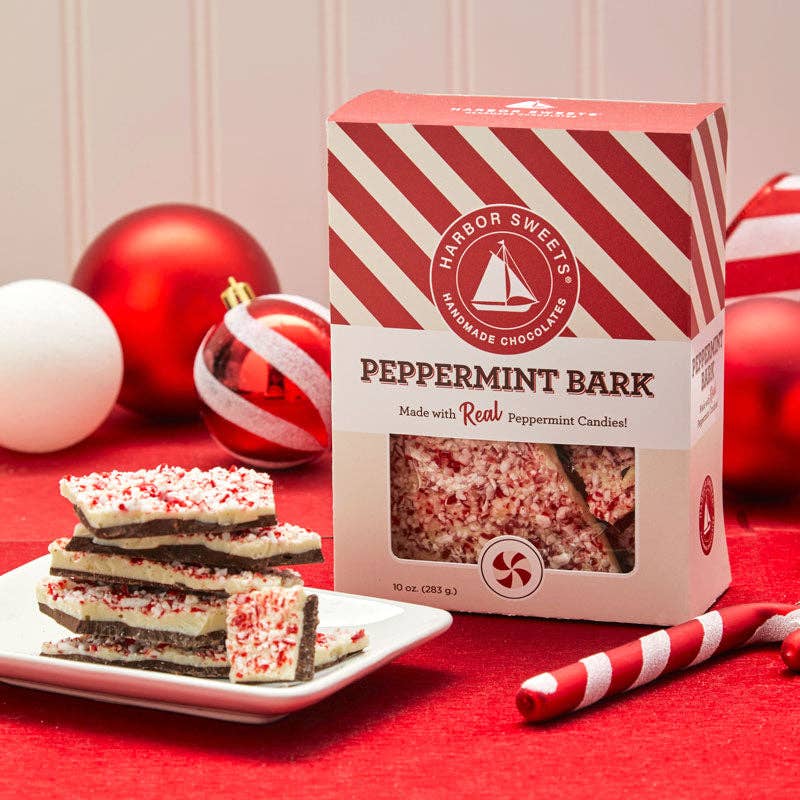 Harbor Sweets Chocolates - Chocolate & Peppermint Bark - 10oz – Conroy ...